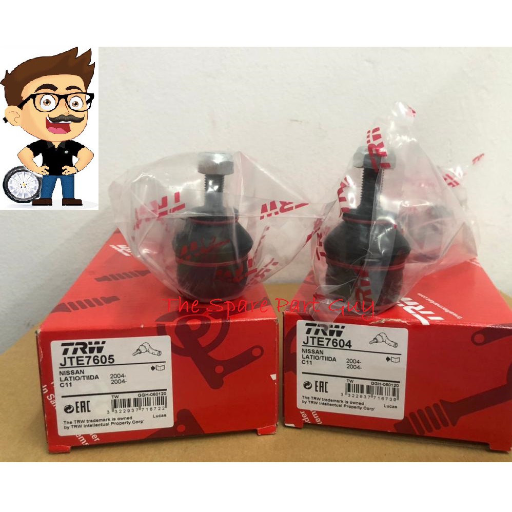 NISSAN LATIO C11L LIVINA L10L SYPHY G11L NV200-M20L TIE ROD END set ...