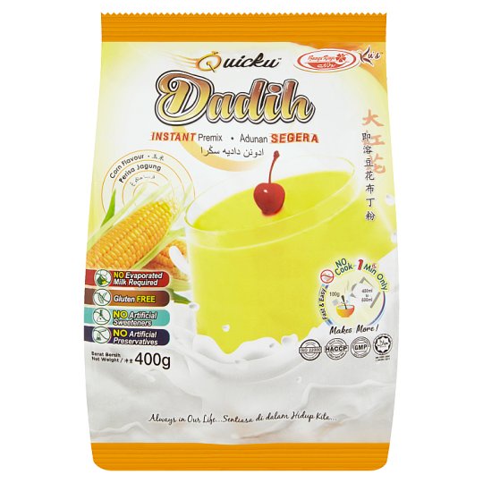 PALING MURAH : BUNGA RAYA QUICKU DADIH / PUDDING / JELLY 400G | Shopee ...