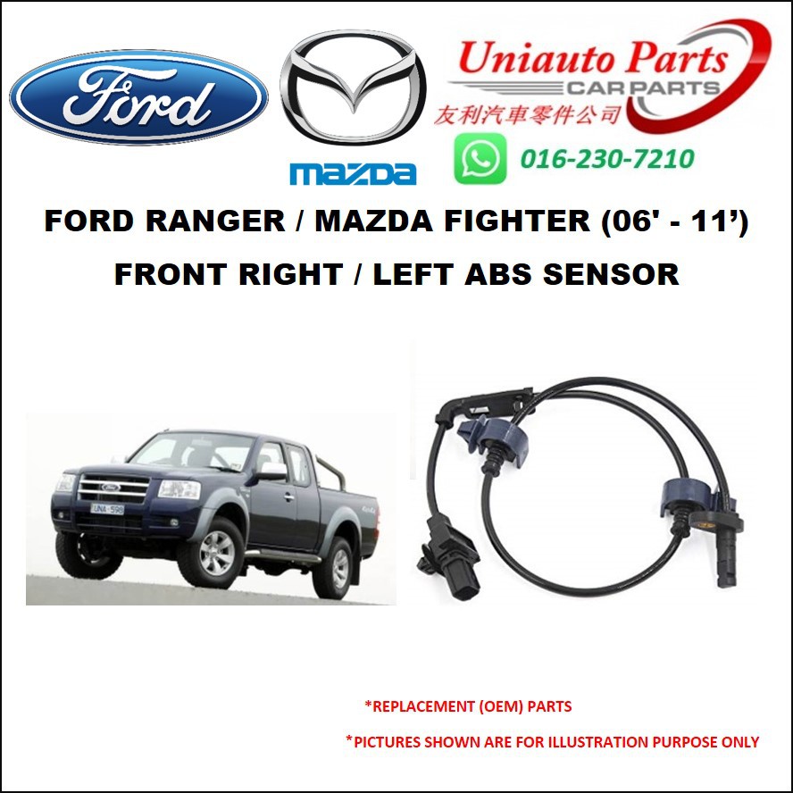 FORD RANGER / MAZDA BT50 ('06 - '11) FRONT / REAR ABS SENSOR | Shopee ...