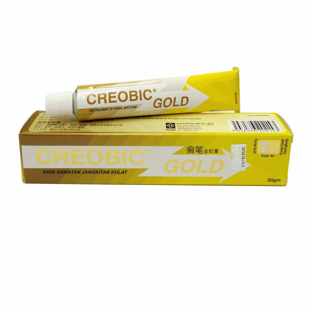 EXP 04/2028 20G CREOBIC GOLD CREAM (FOR TREATMENT OF FUNGAL INFECTIONS ...