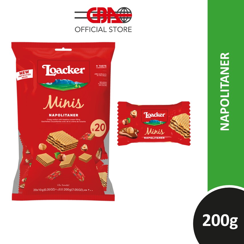 Loacker Classic Minis 200g - Napolitaner | Shopee Malaysia