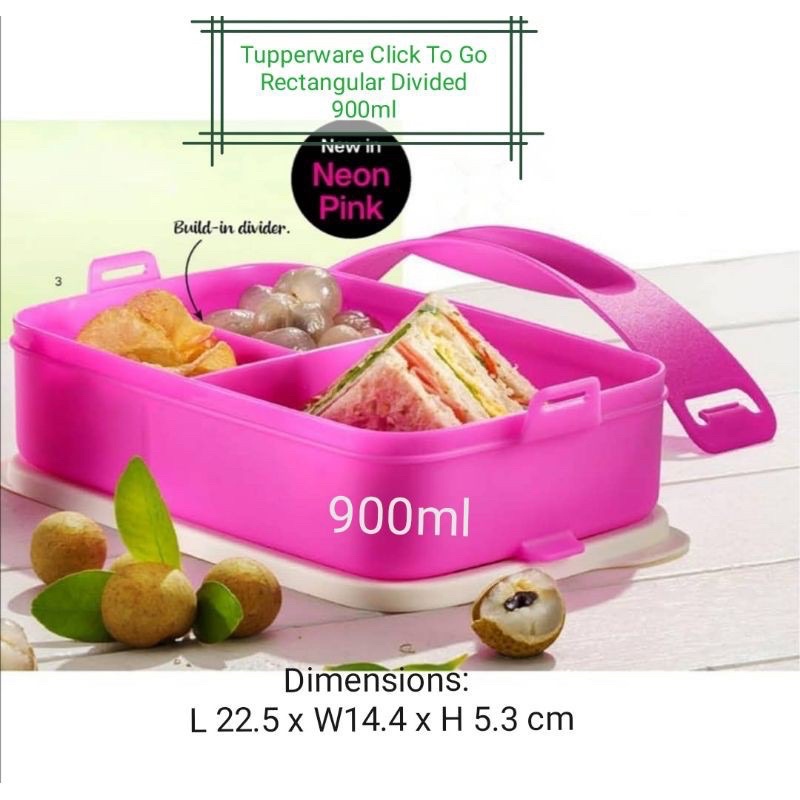 Tupperware rectangular divider (1) | Shopee Malaysia