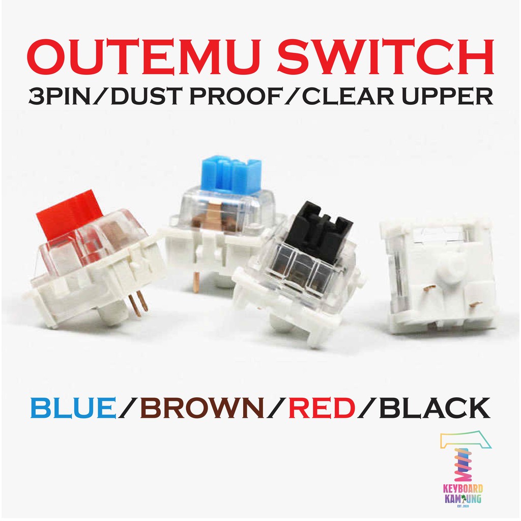 Cheapest Outemu Switches (Dust Proof)for Mechanical keyboard(4Colours ...