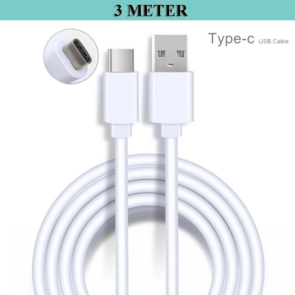 3 Meter / 5 Meter Extended Fast Charge Extra Long Cable USB Charging ...