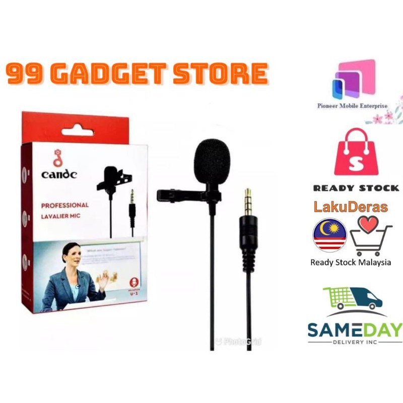 💥Ready stock💥 CANDC Microphone U-1 Professional Lavalier Mic | Shopee ...