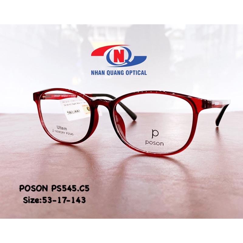 Poson SUPER FLEXIBLE ULTEM PLASTIC GLASS FRAME ROUND RECTANGULAR SHAPE ...