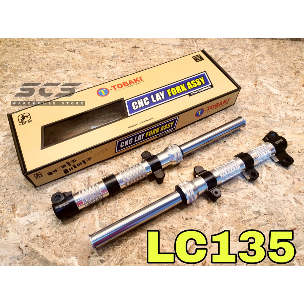 TOBAKI CNC FORK LAY Y15ZR LC135 EX5 SRL115 SRL110Z WAVE125 DREAM Y16ZR ...