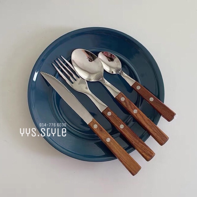 Cutlery Spoon Fork Stainless Steel Fork Chopstick Spoon Knife Dual ...