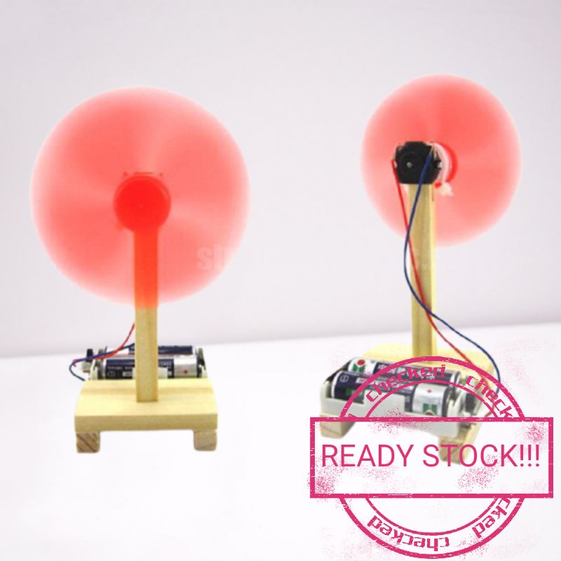 💥Ready Stock!!!💥 DIY STEM Eksperimen Model Kipas Elektrik Electric Fan ...