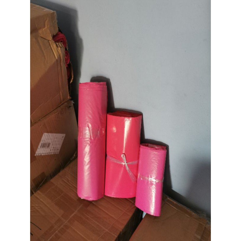Pink Courier Plastic L Size 35 x 43cm | Shopee Malaysia