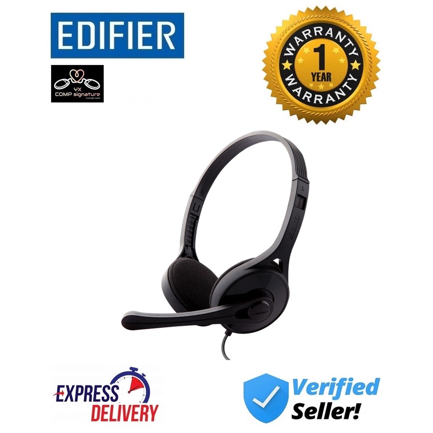 Edifier K550 High Performance Single Jack Communicator Headphone with ...