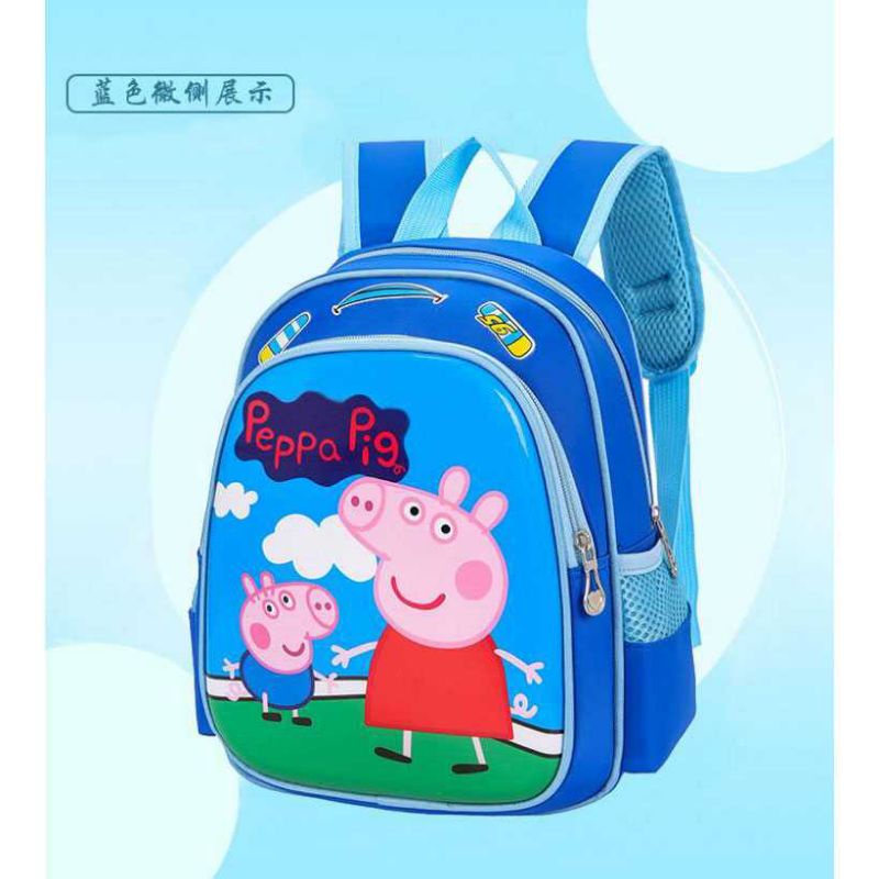 Peppa Pig SUNEIGHT Cartoon Character School Backpack | Shopee Malaysia