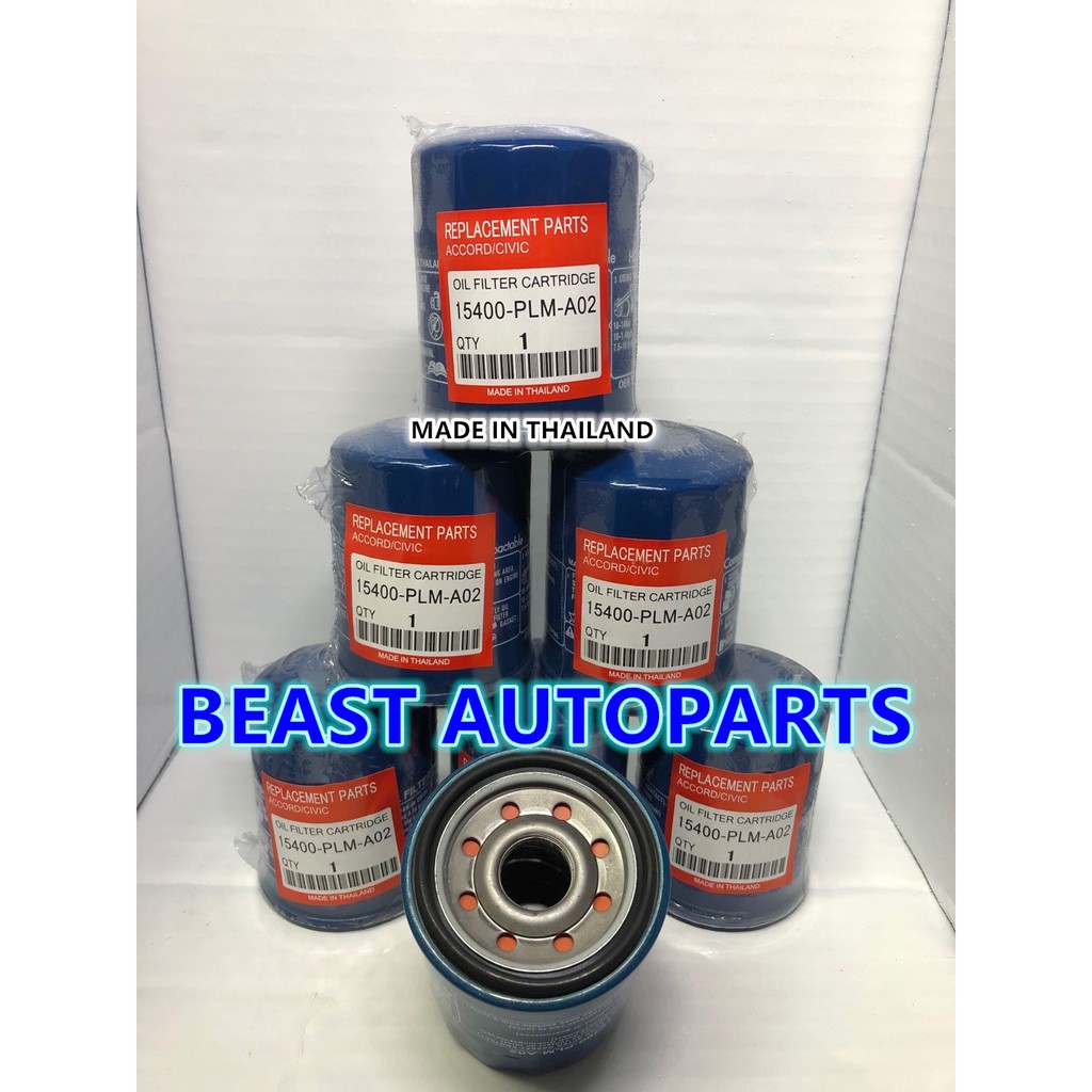 ORIGINAL HONDA OIL FILTER MINYAK PENAPIS15400-PLM-A02 MADE IN THAILAND ...