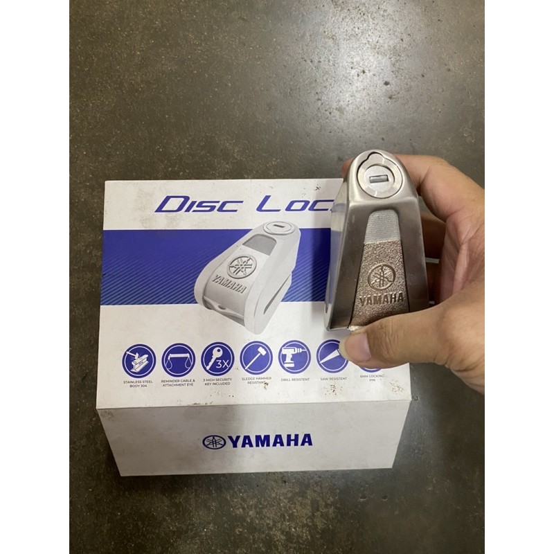 Disc lock Yamaha original | Shopee Malaysia