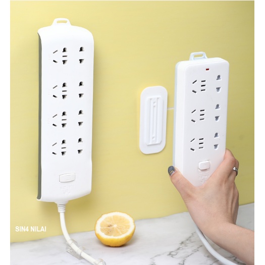 Self Adhesive Power Strip Holder Fixator, Cable Management, Socket ...