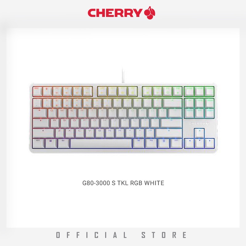 CHERRY G80-3000 S TKL RGB Mechanical Corded Gaming Keyboard | Shopee ...