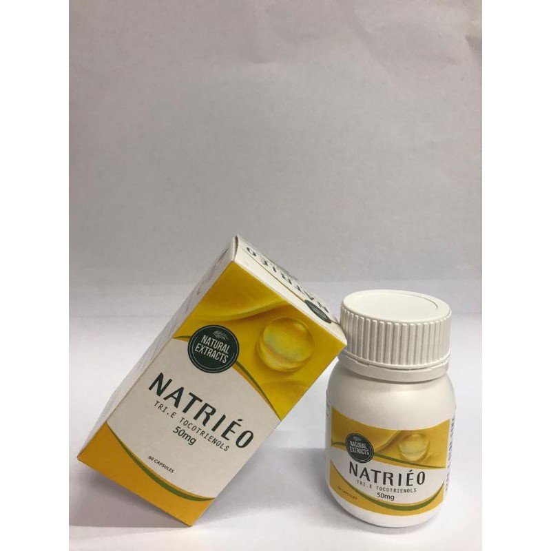 NATRIEO TRI.E (VITAMIN E) TOCOTRIENOLS 50MG(60 CAPSULES) | Shopee Malaysia