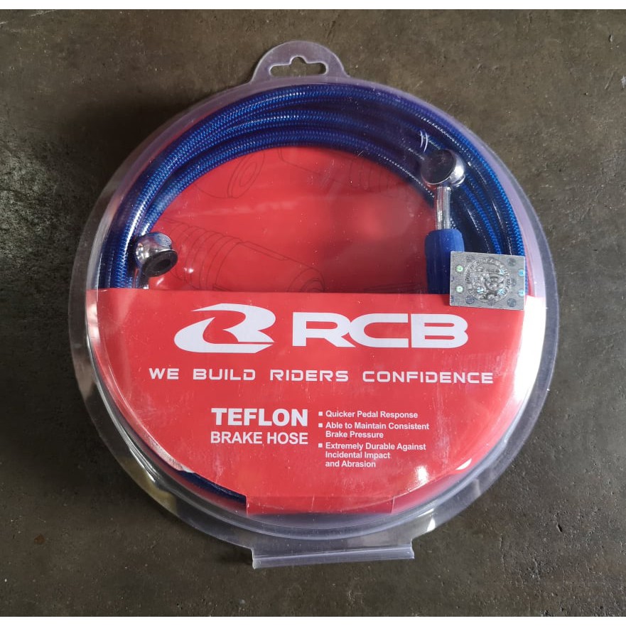 (2100mm) NMAX 155 (REAR) BRAKE HOSE TEFLON RCB RACING BOY (GREY ...