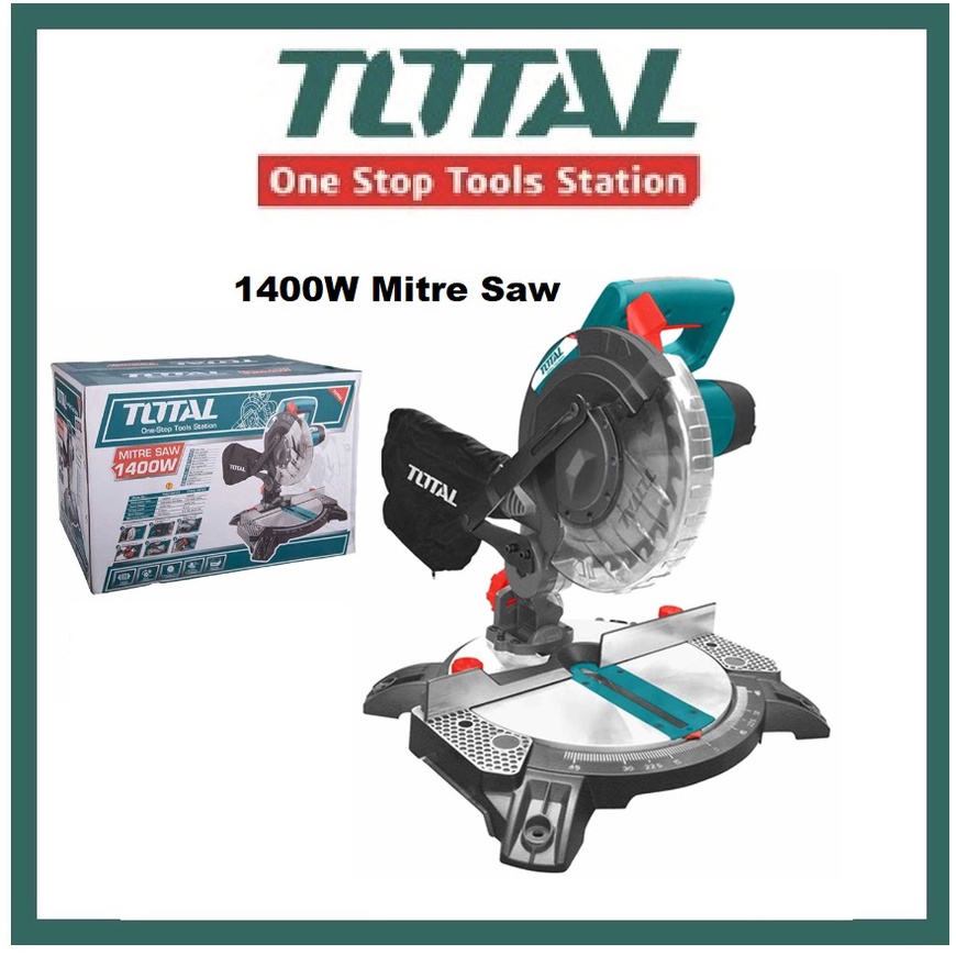 TOTAL TS42142101 1400w Mitre Saw | Shopee Malaysia