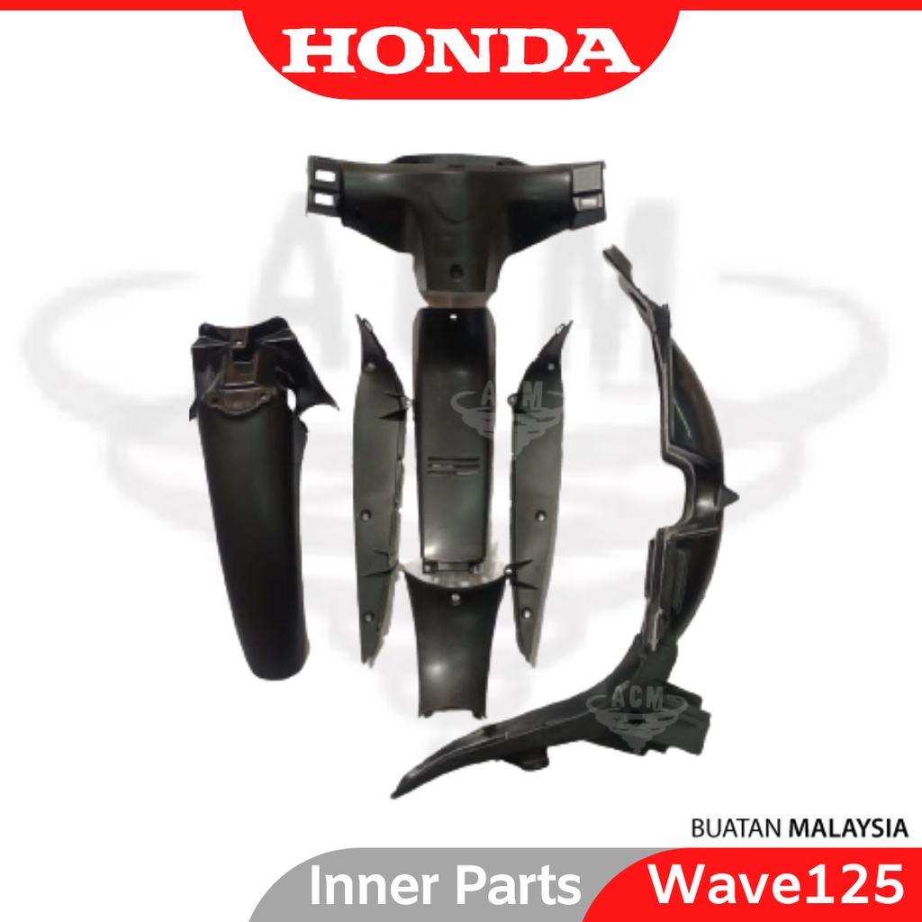 HONDA Wave125 Inner Non Color Parts Coverset Body Cover Set Wave 125 ...