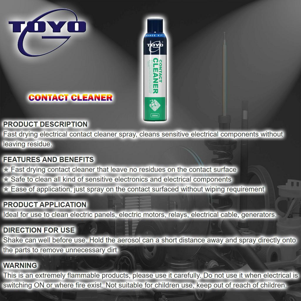 TOYO-G CONTACT CLEANER 300ML AEROSOL SERIES | Shopee Malaysia