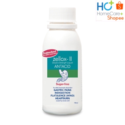 Hoe Zellox-II Double Strength Liquid Antacid 100ml | Shopee Malaysia
