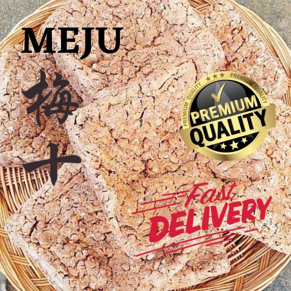 MEJU GARU 梅十粉 Fermented Soybean Brick Powder Doenjang Gojuchang Ganjang ...