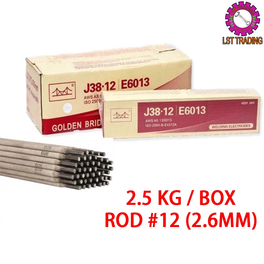 [READY STOCKS] 12# GOLDEN BRIDGE WELDING ROD 6013 / ROD WELDING BESI ...
