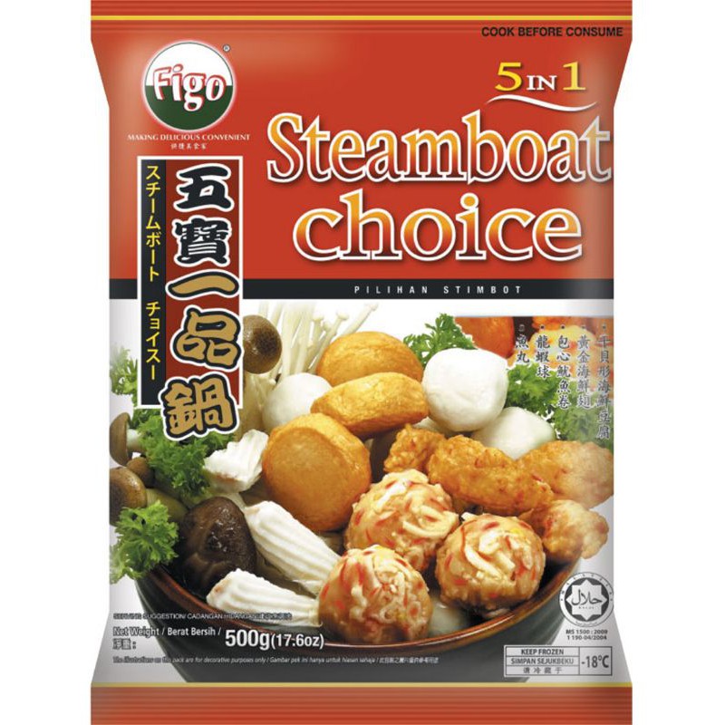 STEAMBOAT CHOICE️ FIGO, CHEESE SEAFOOD TOFU FIGO vs ODEN REMPAH SEGERA ...