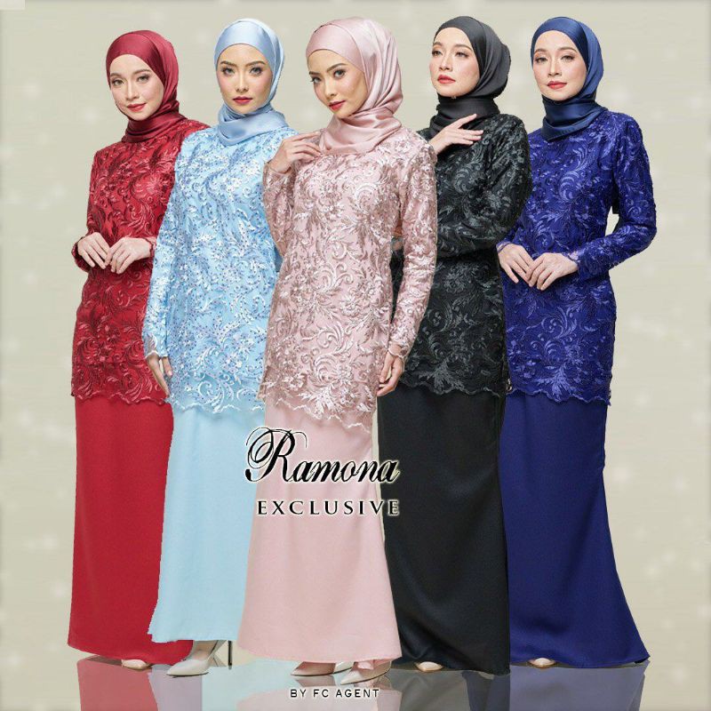 KURUNG RAMONA EXCLUSIVE [BERTUNANG/ NIKAH/ SANDING/ KAHWIN] | Shopee Malaysia
