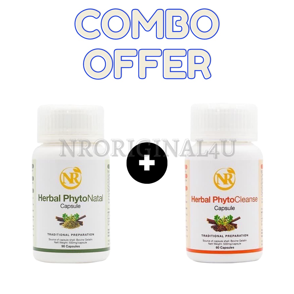 NR Nona Roguy Combo Phyto Cleanse Plus + Phytonatal Untuk Kesihatan ...