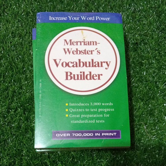 Merriam-Webster's Vocabulary Builder - Increase Your Word Power English ...