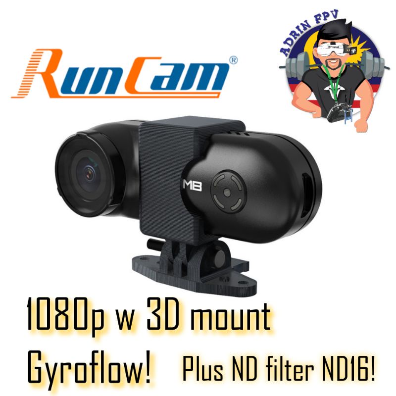 RunCam Thumb 1080P Mini 60fps Action Camera 150deg FOV (can be used ...