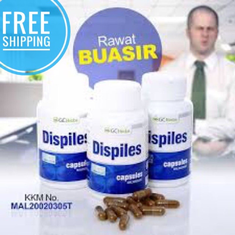 DISPILES UBAT BUASIR 3 BOTOL ORIGINAL HQ READY STOCK | Shopee Malaysia