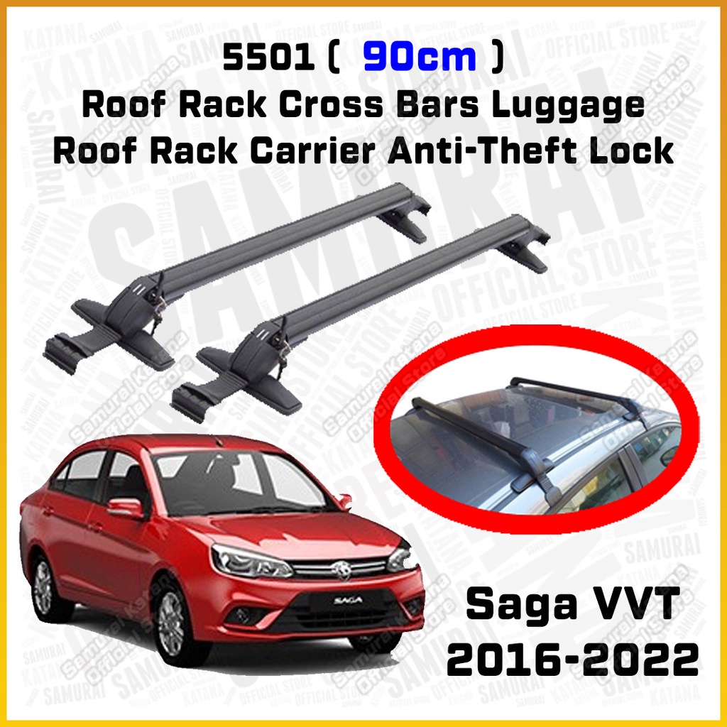 🗄️ For Proton Saga VVT 16-22 Portable Car Roof Rack Roof Carrier ...