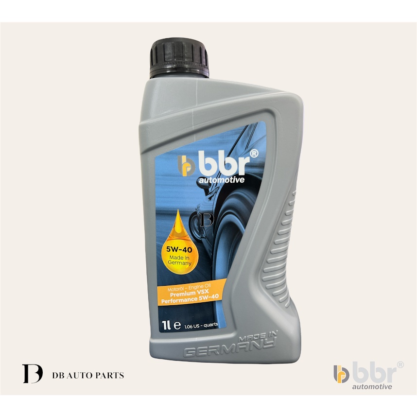 BBR ENGINE OIL 5W40 FULLY SYNTHETIC PREMIUM VSX PERFORMANCE 1L (5W40 ...