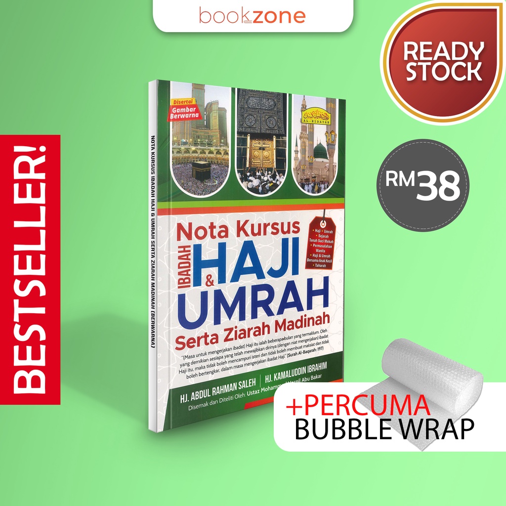 [ 100% Original ] Nota Kursus Ibadah Haji & Umrah Serta Ziarah Madinah ...
