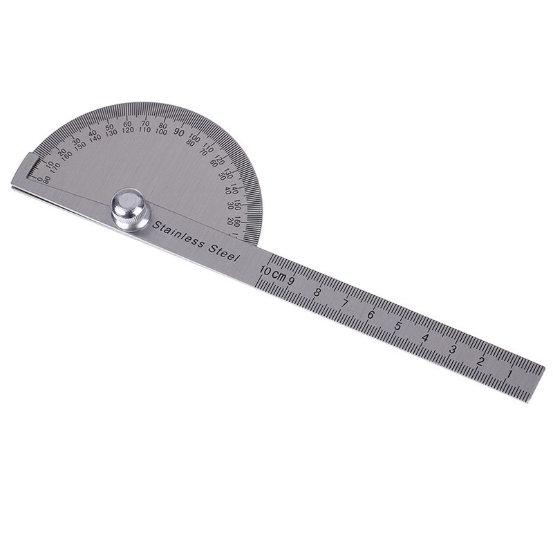 Round Head Rotary ANGLE PROTRACTOR Angle Ruler Gauges GAUGE Measuring ...