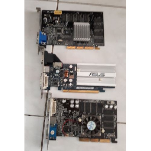 Graphic card PCI E/AGP (use) | Shopee Malaysia