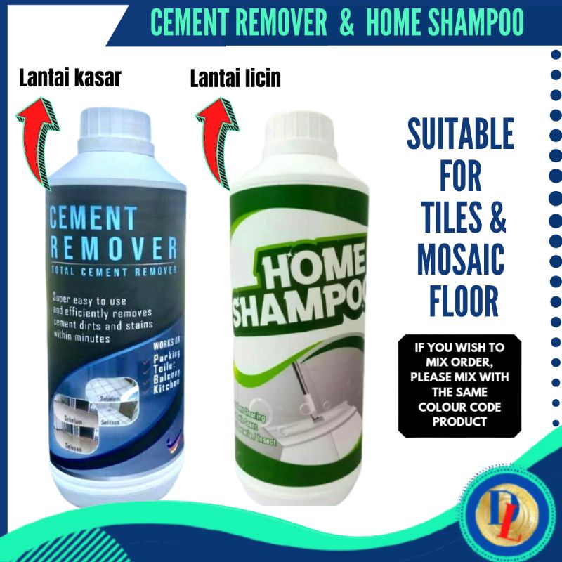Cement Remover Simen Remover Shampoo Lantai Tiles | Shopee Malaysia