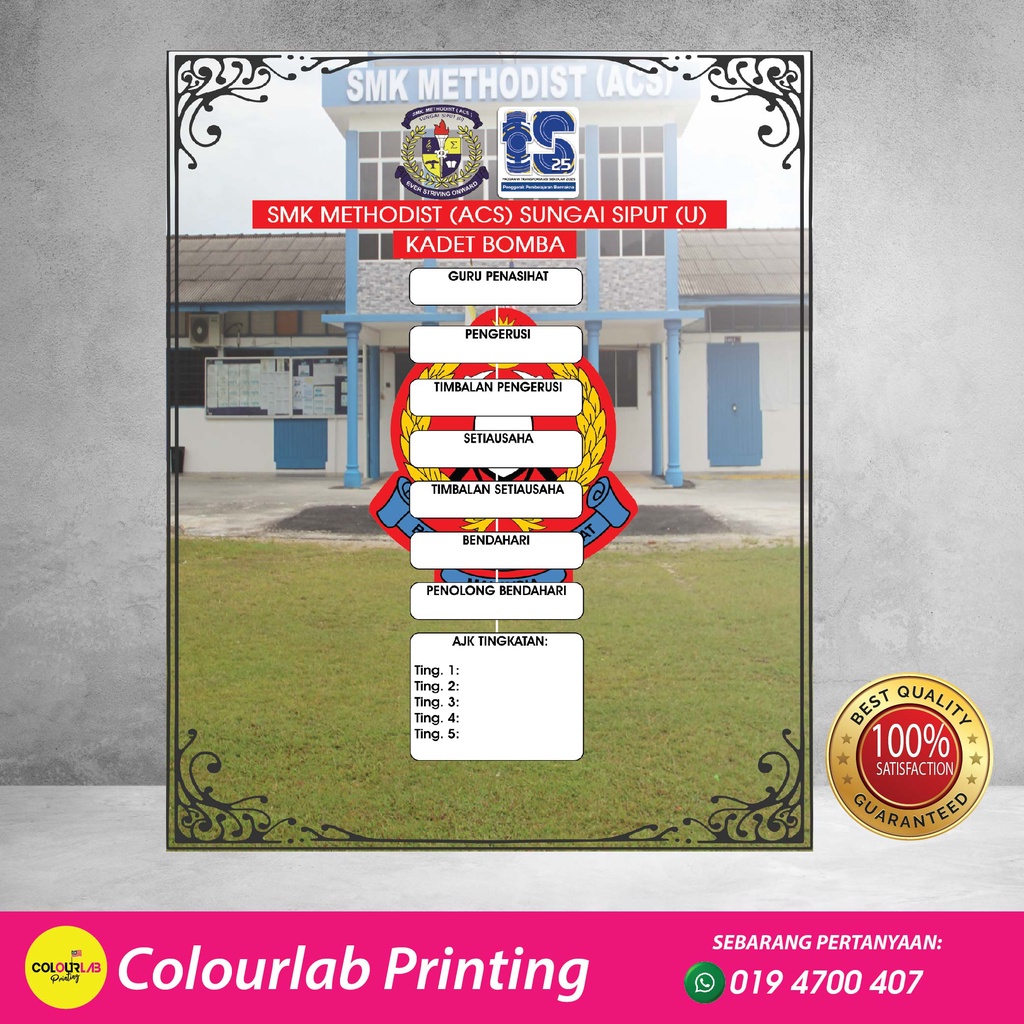 Carta Unit Beruniform (Bomba) | Shopee Malaysia