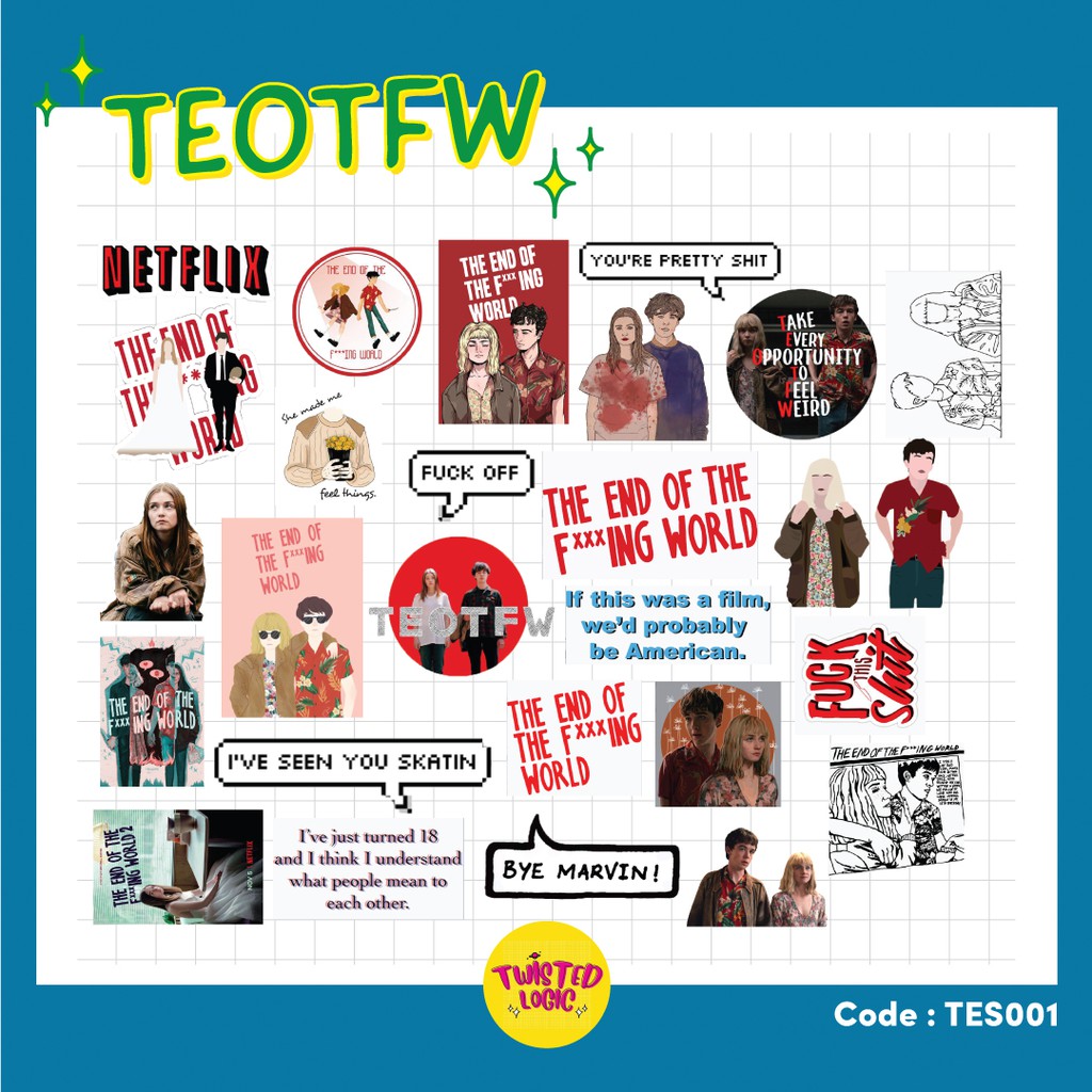 Aesthetic Sticker Tumblr | Teotfw | Shopee Malaysia