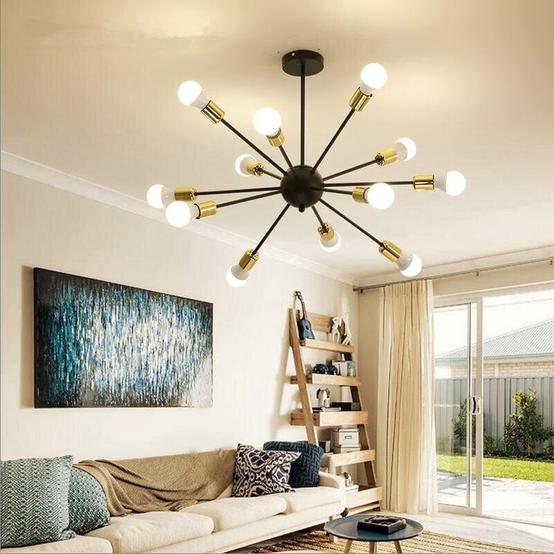 Nordic Sputnik Ceiling Light Lampu Siling Dining Light Ceiling Light ...