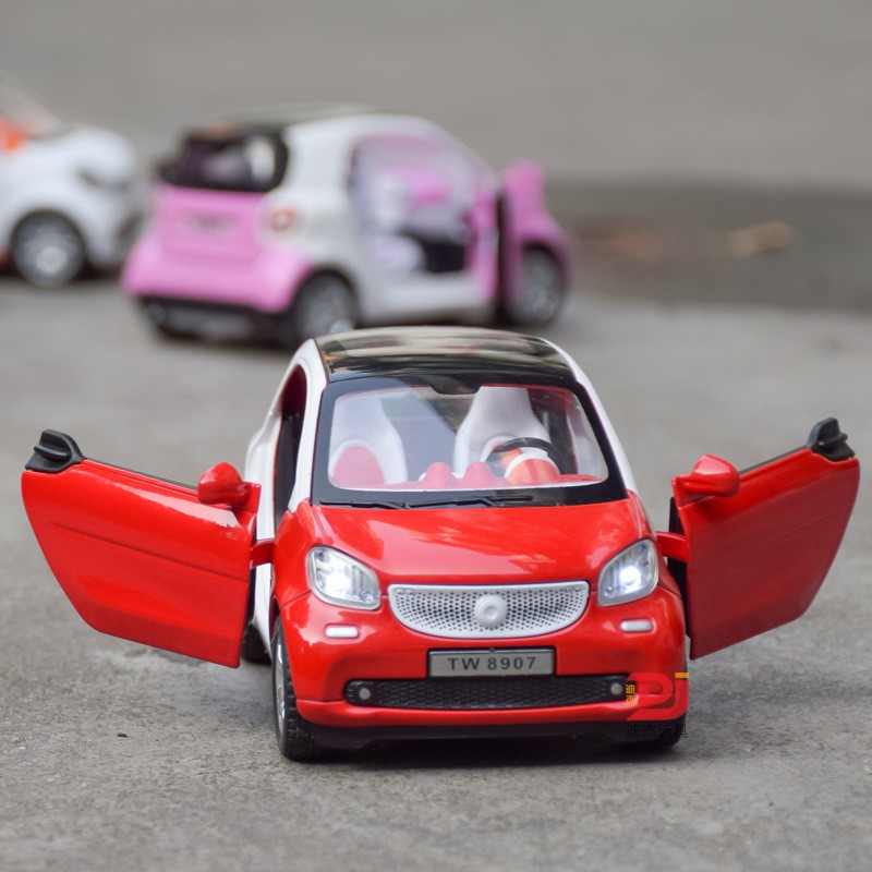 Model kereta aloi Mercedes-Benz SMART Simulasi Tianying berkotak Kereta ...