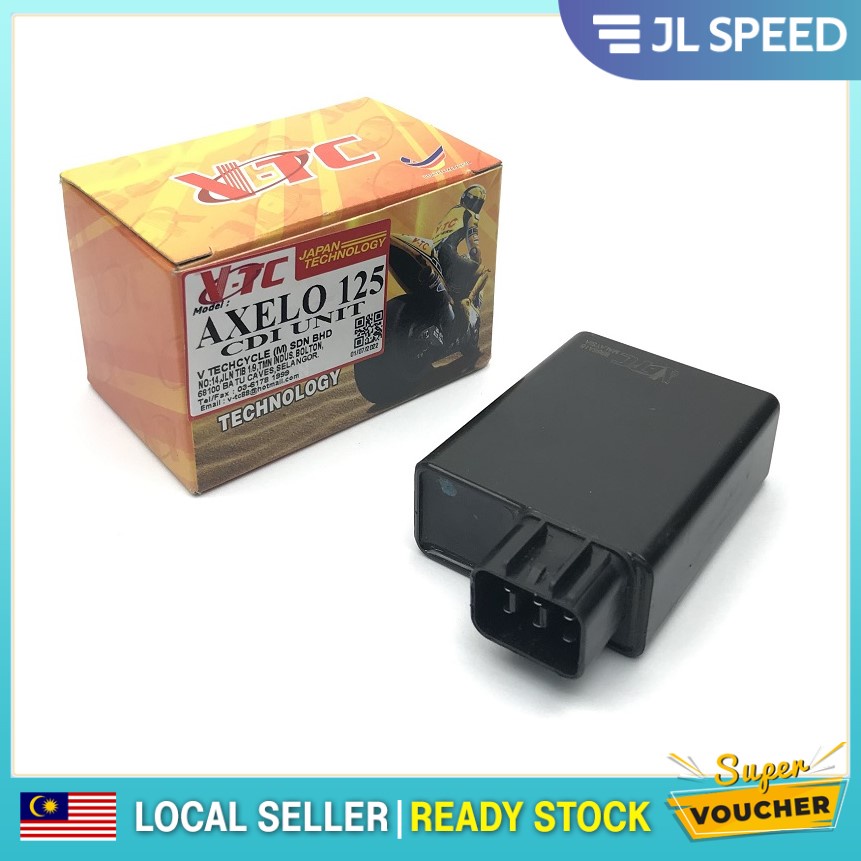 SUZUKI SHOGUN AXELO 125 AXELO125 CDI UNIT 100% ORIGINAL VTC | Shopee ...