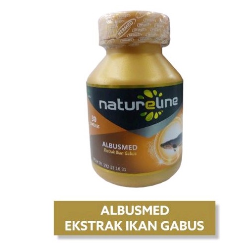 Natureline ALBUSMED CONTAINS 30 CAPSULES (COCK FISH EXTRACT) | Shopee ...