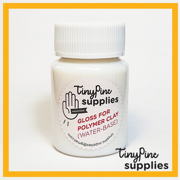 (TINYPINC SUPPLIES) GLOSS 45ML FOR POLYMER CLAY/WOOD | Shopee Malaysia