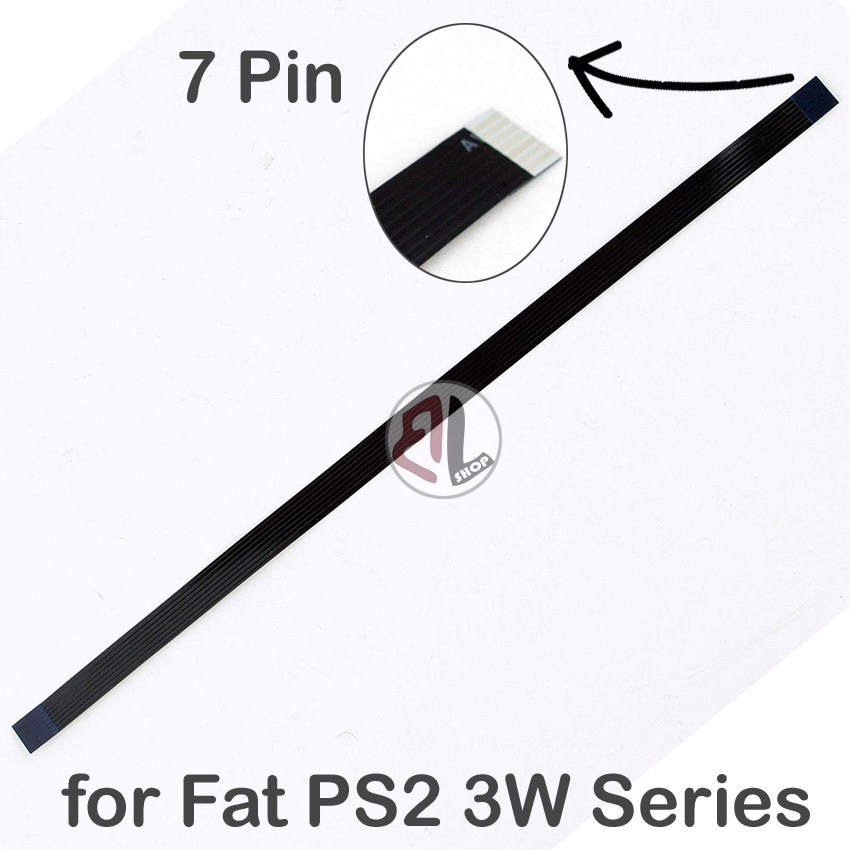 Power Switch Flex Cable / Ribbon Cable 7 Pin for Playstation PS2 30000 ...