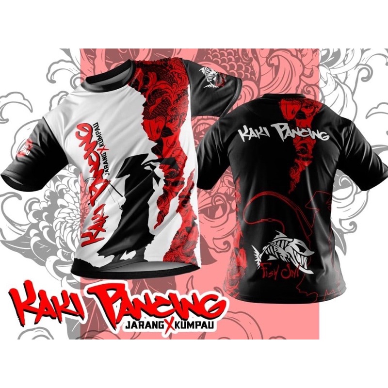 Kaki Pancing Sublimation Tshirt | Jarang Kumpau | Baju Memancing ...