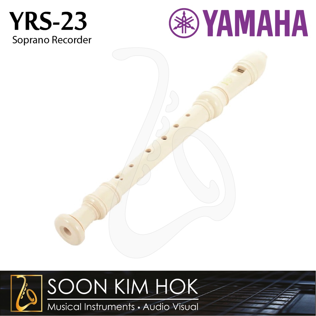 YAMAHA YRS-23 Soprano Recorder (YRS23) | Shopee Malaysia